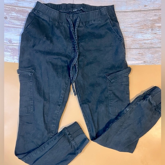 Almost Famous | Pants & Jumpsuits | Almost Famous Black Drawstring ...